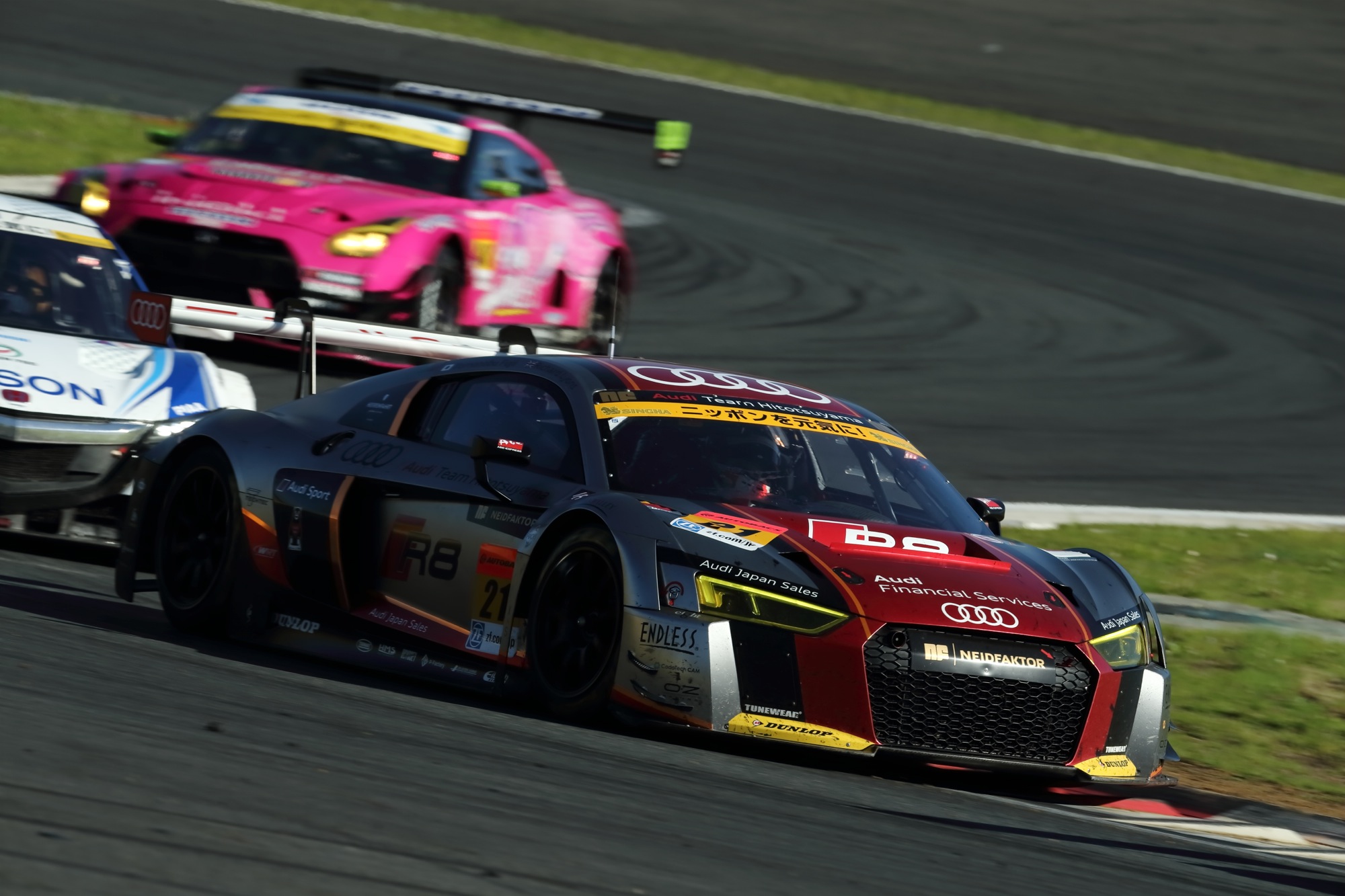 SUPER GT第2戦富士にて2台のAudi R8が完走 | Audi Japan Press Center - アウディ